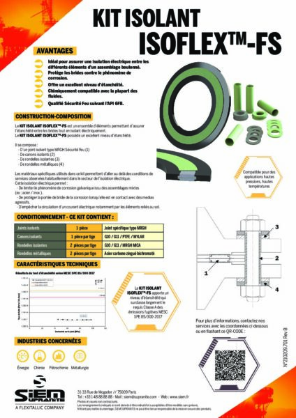 Kit Isolant ISOFLEX-FS - Siem Supranite